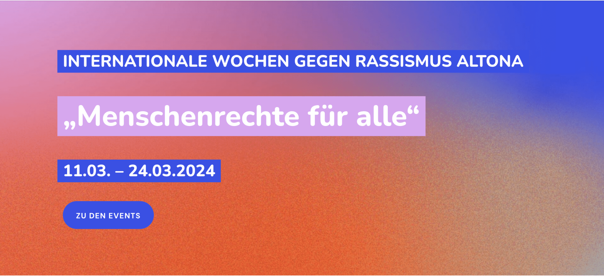 Internationale Woche Gegen Rassismus Altona Vom 11 Bis 24 März 2024